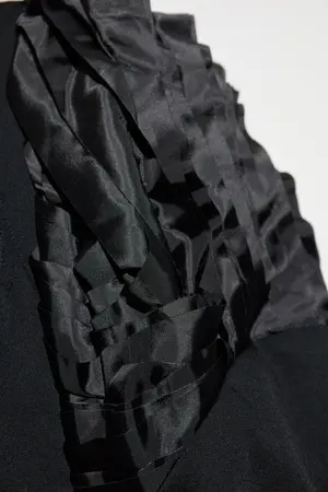 CDG BY COMME DES GARÇONS Blazer With Decoratively Finished Sleeves