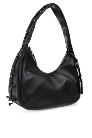 GANNI Hobo Shoulder Bag - Black