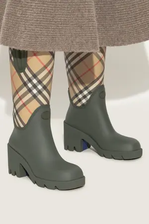 Burberry Heeled Wellington Boots