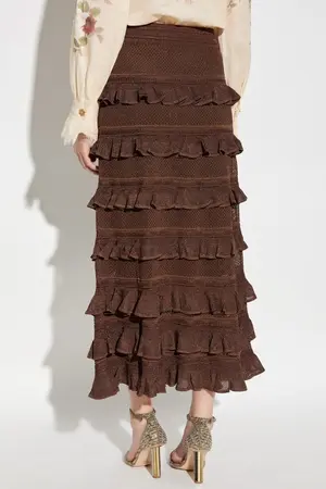 Zimmermann Ruffled Skirt