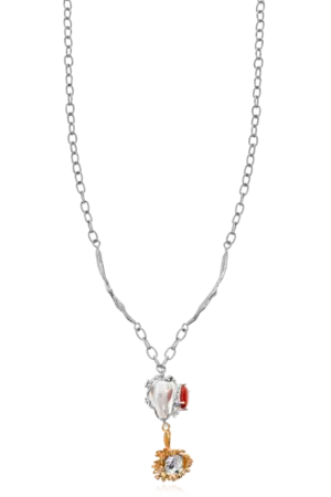 Marni Necklace With Charms - Silver