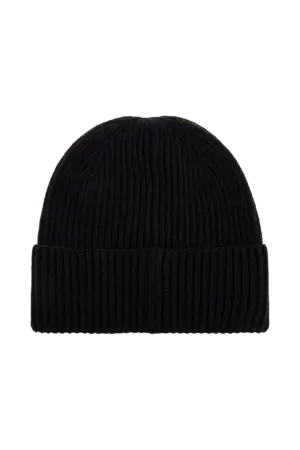 Moschino Logo Beanie - Black