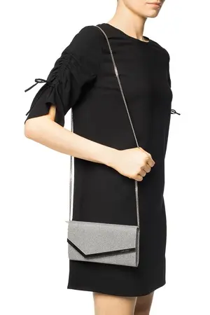 JIMMY CHOO Emmie Shoulder Bag - Silver