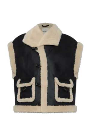 Munthe Lurple Vest - Black