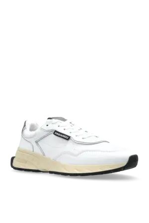 Dsquared2 Sprinter Leather Trainers - White