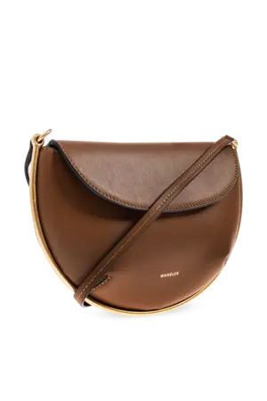 WANDLER Kate Mini Shoulder Bag - Brown