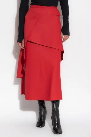 Tory Burch Asymmetrical Midi Skirt