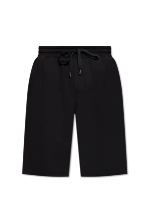 Dolce & Gabbana Cotton Shorts With Embossed Logo