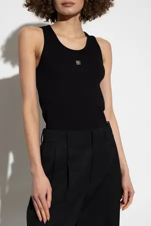 Givenchy Tank Top With Logo Hardware
