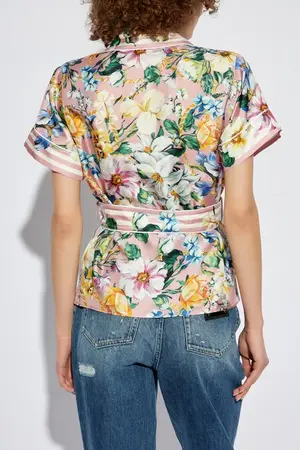 Dolce & Gabbana Floral Silk Shirt