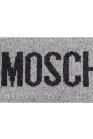 Moschino Logo Headband - Grey