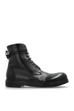 Marsèll Leather Ankle Boots - Black
