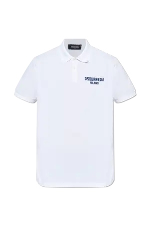 Dsquared2 Embroidered Polos For Men