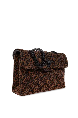 Kurt Geiger Kensington Leopard Print Shoulder Bag