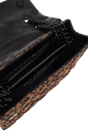 Kurt Geiger Kensington Leopard Print Shoulder Bag