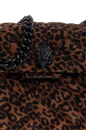 Kurt Geiger Kensington Leopard Print Shoulder Bag