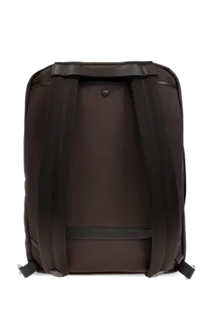 Giorgio Armani Logo Backpack - Brown