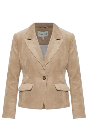 Munthe Lawo Corduroy Blazer - Beige