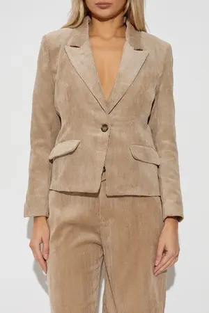 Munthe Lawo Corduroy Blazer - Beige