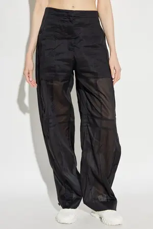 JIL SANDER Trousers With Fastenings
