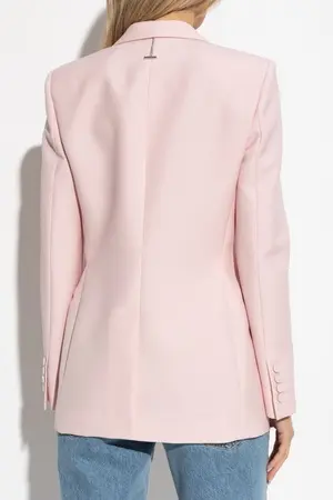 Alexander McQueen Blazer With Satin Lapels