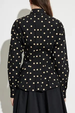 Moschino Polka Dot Patterned Shirt