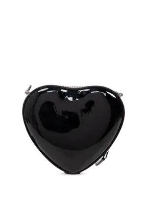 VIVIENNE WESTWOOD Heart-shaped Shoulder Bag - Black