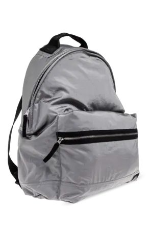 Stone Island Backpack With Logo - Grey