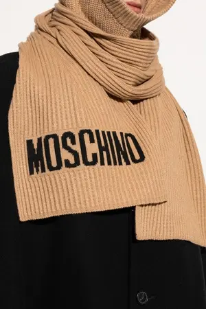 Moschino Scarf With Logo