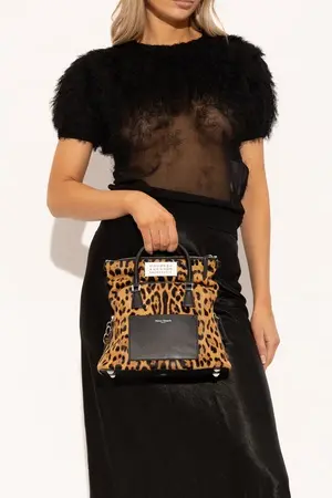 MAISON MARGIELA 5 Ac Mini Handbag - Brown