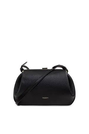Yuzefi Oyster Mini Shoulder Bag - Black