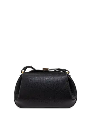 Yuzefi Oyster Mini Shoulder Bag - Black