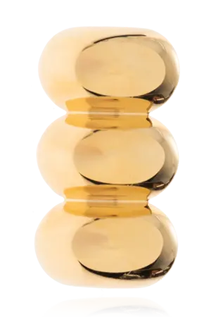 Alaïa Brass Clip-on Earrings - Gold