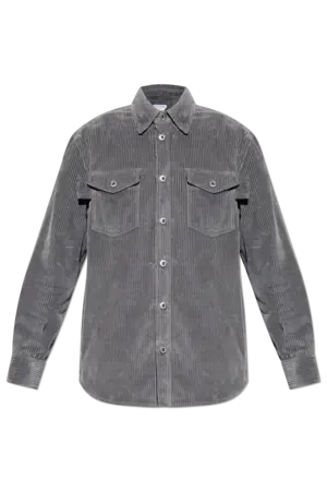 Bottega Veneta Corduroy Shirt - Grey