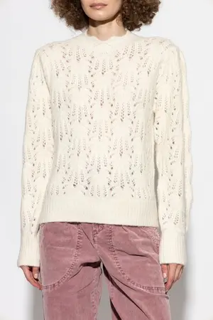 MARANT ETOILE Celestine Sweater - Cream