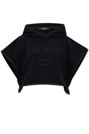 Balmain Cotton Poncho
