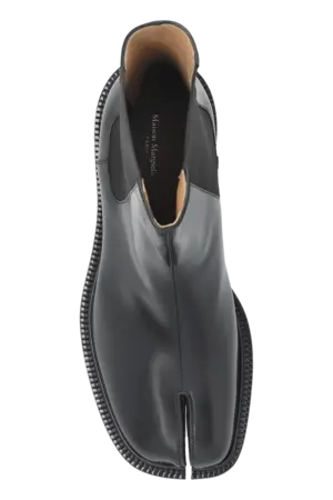 MAISON MARGIELA Patent Leather Chelsea Ankle Boots