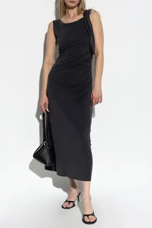 SAMSØE SAMSØE Fitted Midi Dress