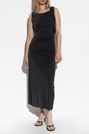 SAMSØE SAMSØE Fitted Midi Dress