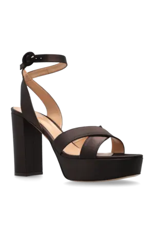 GIANVITO ROSSI Sabrina Platform Sandals - Brown
