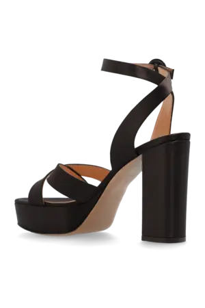 GIANVITO ROSSI Sabrina Platform Sandals - Brown
