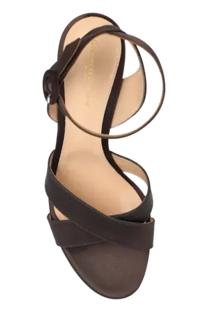 GIANVITO ROSSI Sabrina Platform Sandals - Brown