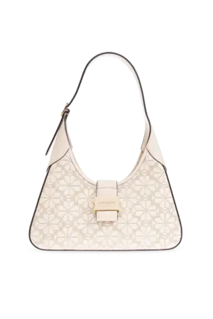 Kate Spade New York Floral Shoulder Bag - Cream