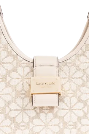 Kate Spade New York Floral Shoulder Bag - Cream
