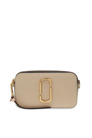 Marc Jacobs The Snapshot Shoulder Bag Beige