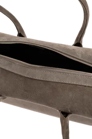 Yuzefi Brioche Duffle Shoulder Bag - Grey