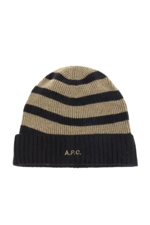 A.p.c. Logo Beanie - Black