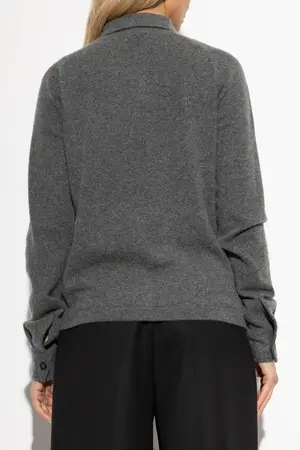 TOTEME Cashmere Cardigan - Grey