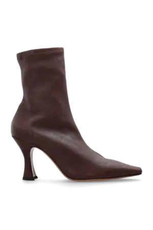 NEOUS Ran Heeled Ankle Boots - Brown