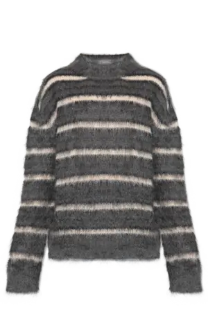 Marni Mohair Striped Sweater